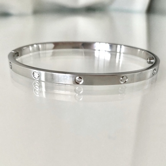 Jewelry | Screw Bracelet Small Model Stainless Steel | Poshmark